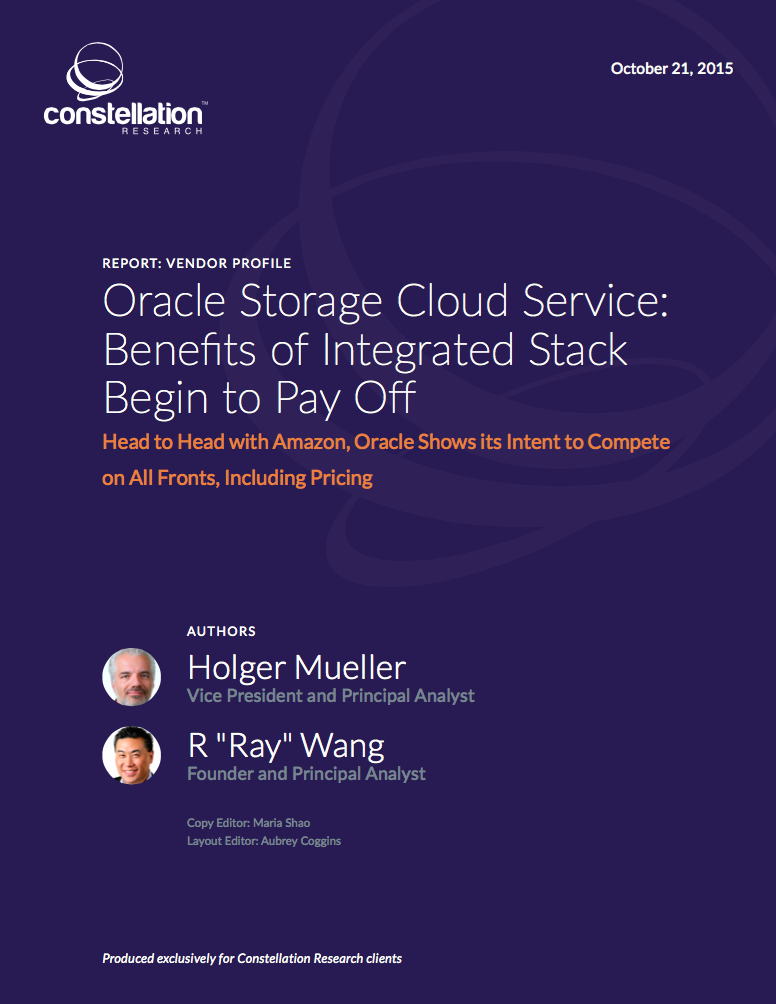 Oracle Storage Cloud Service Benefits Of Integrated Stack Begin To Pay
